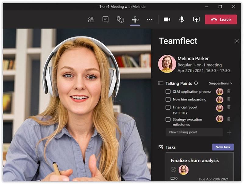 Performance Management Software for Microsoft Teams